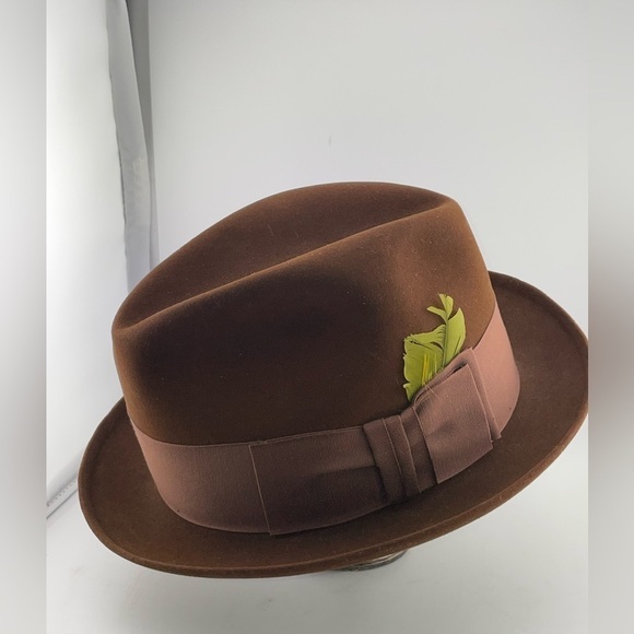 Dobbs | Accessories | Dobbs Carlton House Vintage Mens Mink Brown Hat 0 ...